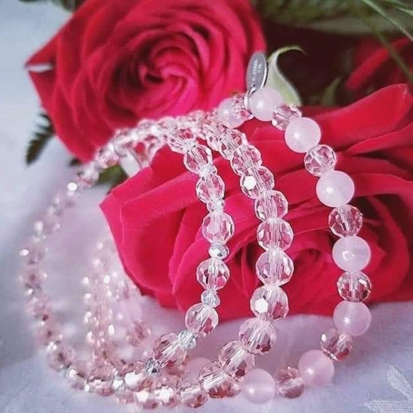 Tocara | Jewelry | Tocara Pink Debbie Breast Cancer Awareness Elastic ...